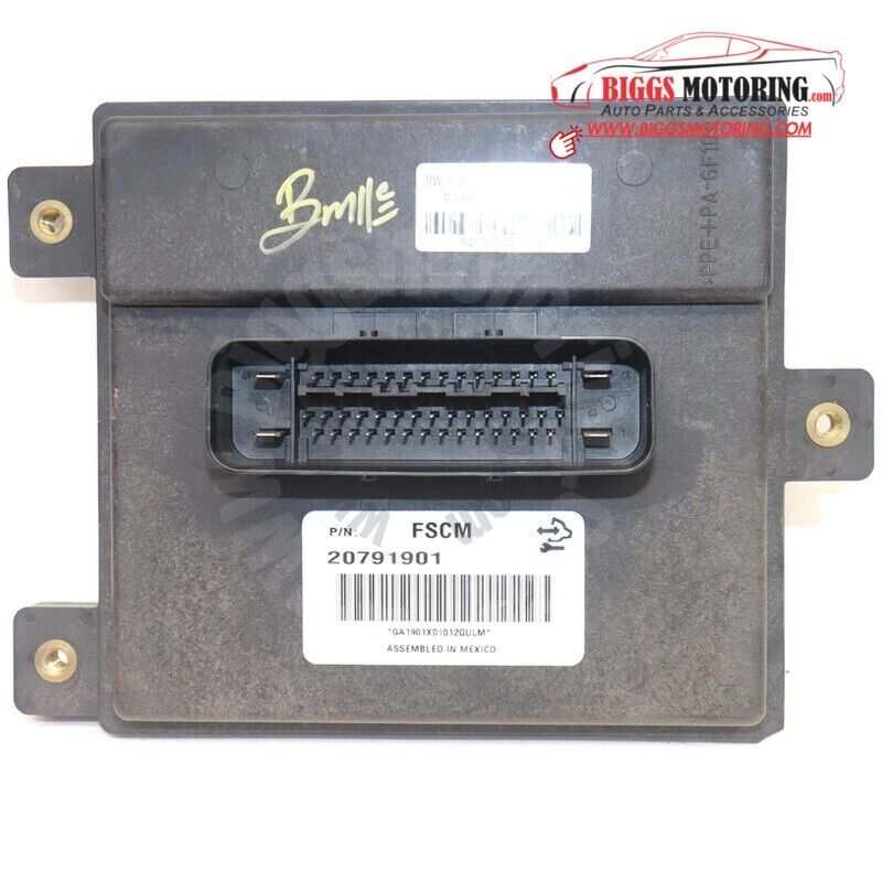 2010-2012 Cadillac Escalade Fuel System Control Module 20791901