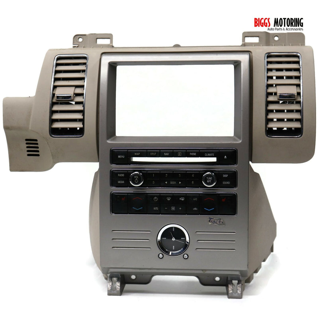 2009-2012 Ford Flex Navigation Radio Face Climate Control Panel 8A8T-1 ...