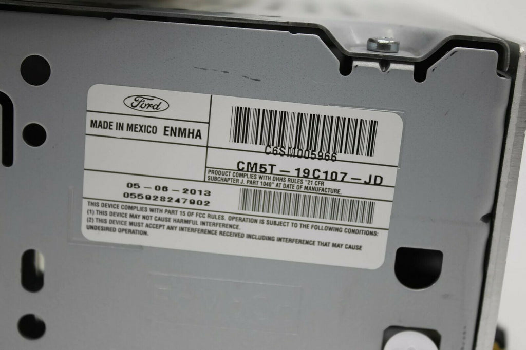 2012-2014 Ford Focus Radio Cd Mechanism Player Display Screen CM5T-19C
