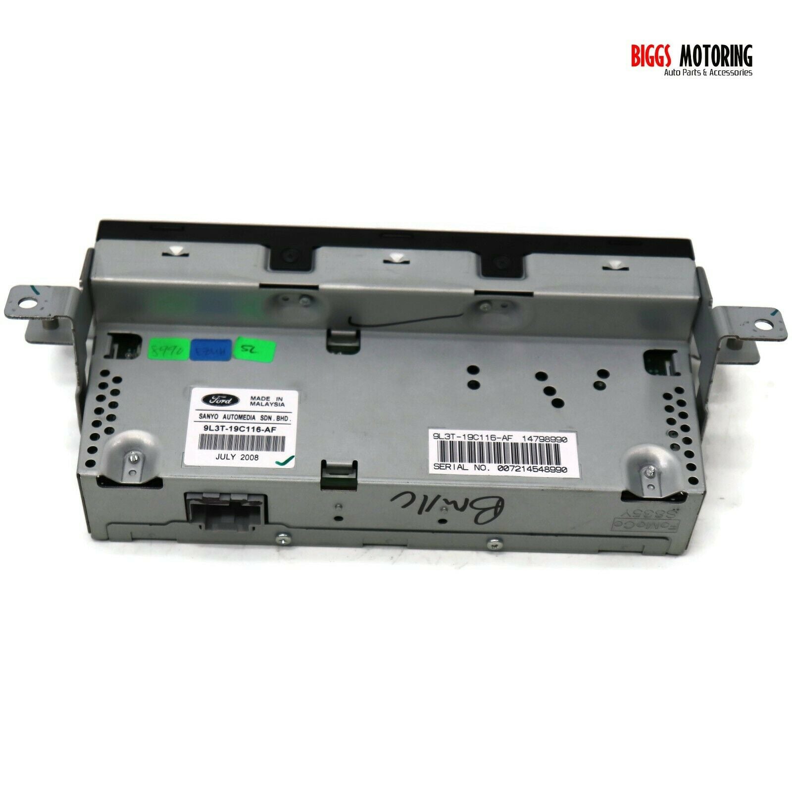 2009-2010 Ford F150 Dash Information Display Screen 9L3T-19C116-AF