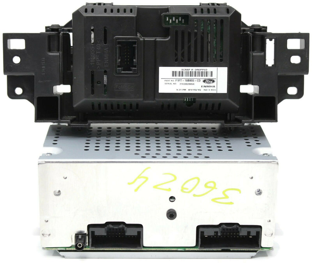 2012-2015 Ford Focus Radio Cd Player Mechanism Display Screen FM5T-19C