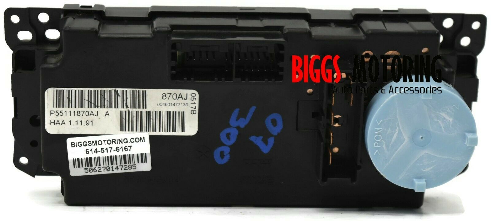 2006-2008 Dodge Charger Magnum Ac Heater Climate Control Unit P5511187