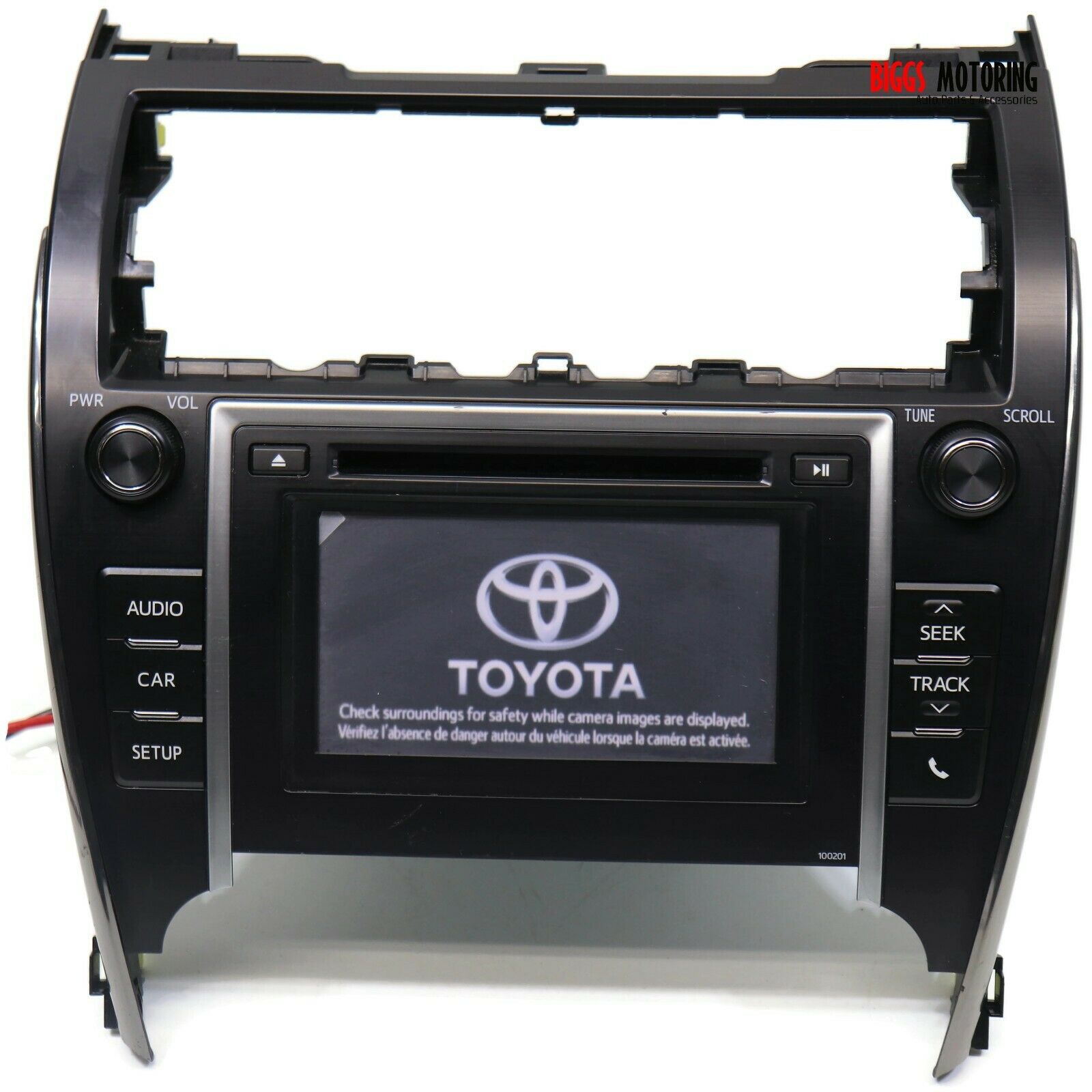 2012-2014 Toyota Camry Radio Stereo Display Screen Cd Player 86140-061