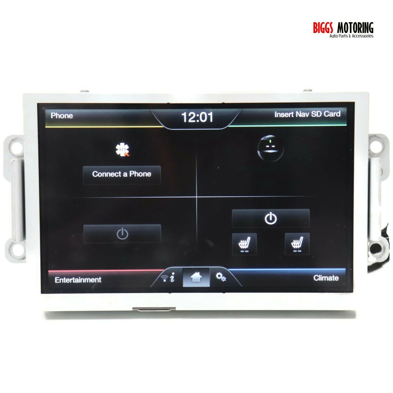 2011-2014 Ford Edge Radio Navigation Dash Display Screen BT4T-14F239-C