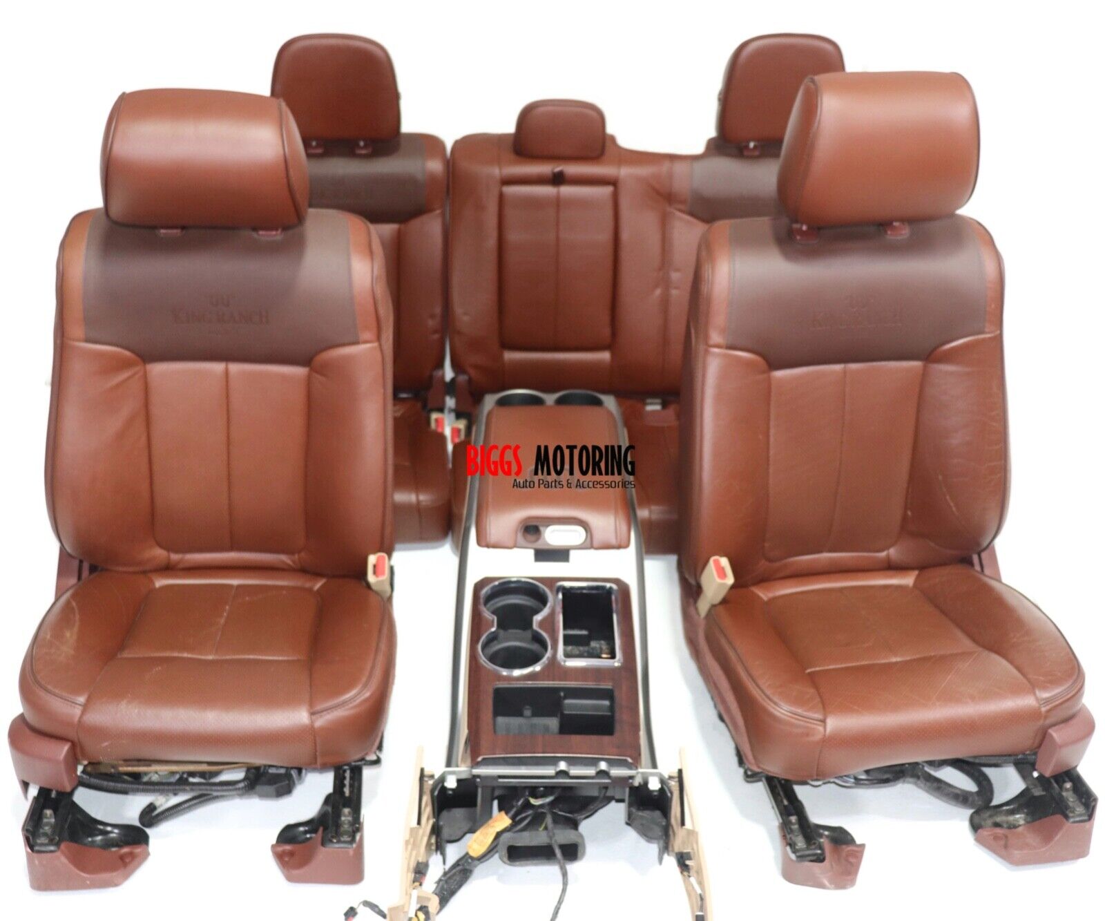 2011-2016 Ford F-150 Pickup Complete King Ranch Interior Seats With Co