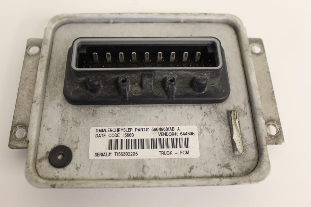 2002-2005 Dodge Ram Fcm Bcm Front Body Control Multifunction Module