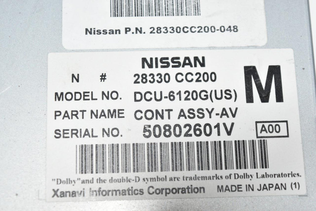 2005-2007 Infiniti QX56 Nissan Armada Navigation Control Module 28330