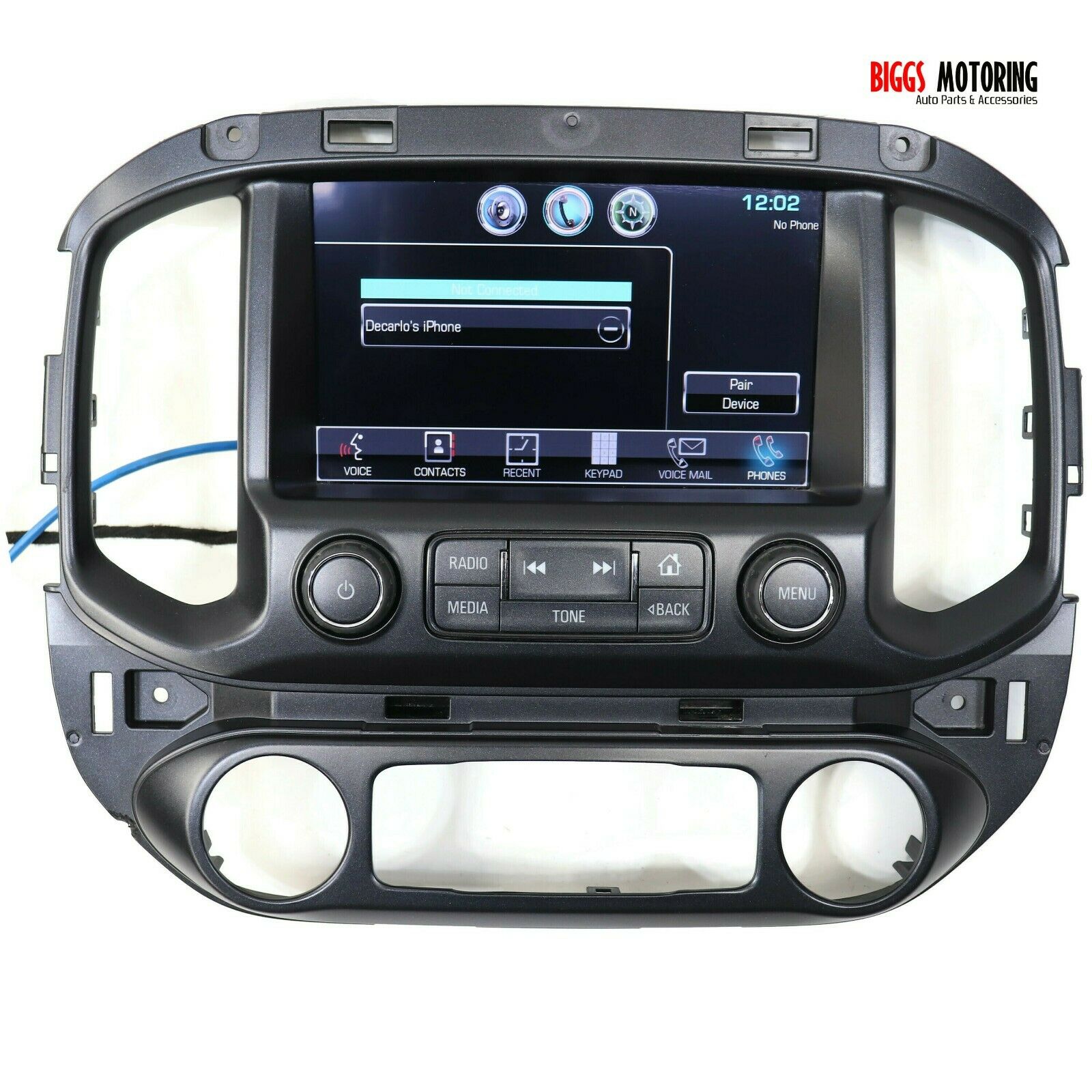 2016-2016 Chevy Colorado Radio Receiver Touch Display Screen Only 2321