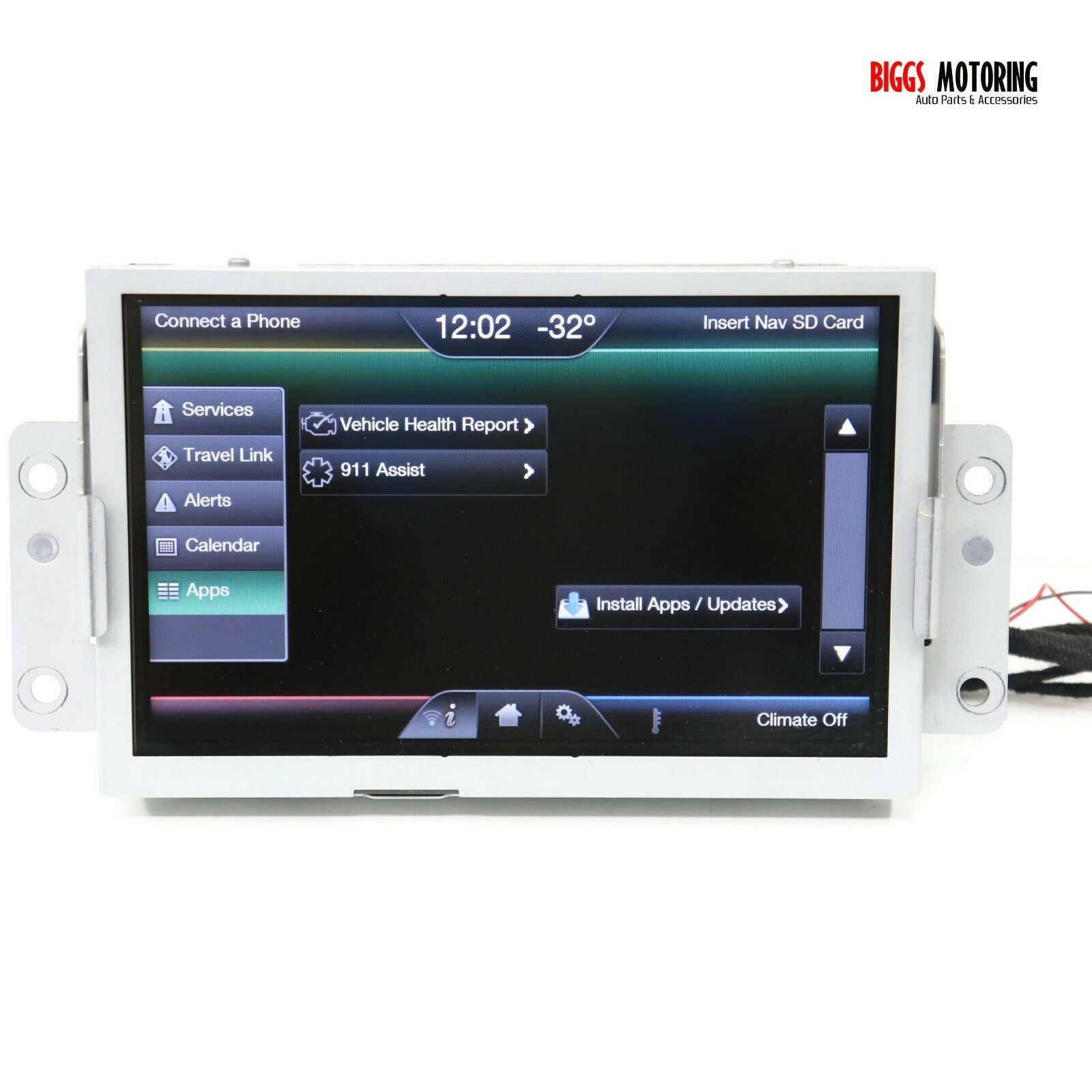 2012-2015 Ford Focus Sync2 APIM Info Navigation Display Screen DB5T-14