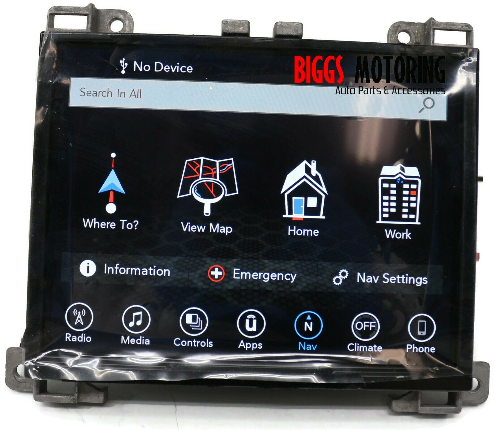 17-18 Dodge Charger Challenger 300 8.4 4C UAQ NAV Radio new Display Sc