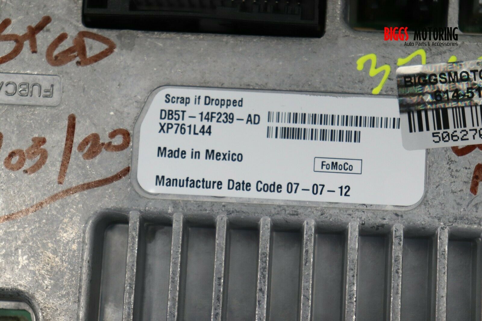 2013-2015 Ford Explorer Navi Display Screen Sync 2 APIM Module DB5T-14