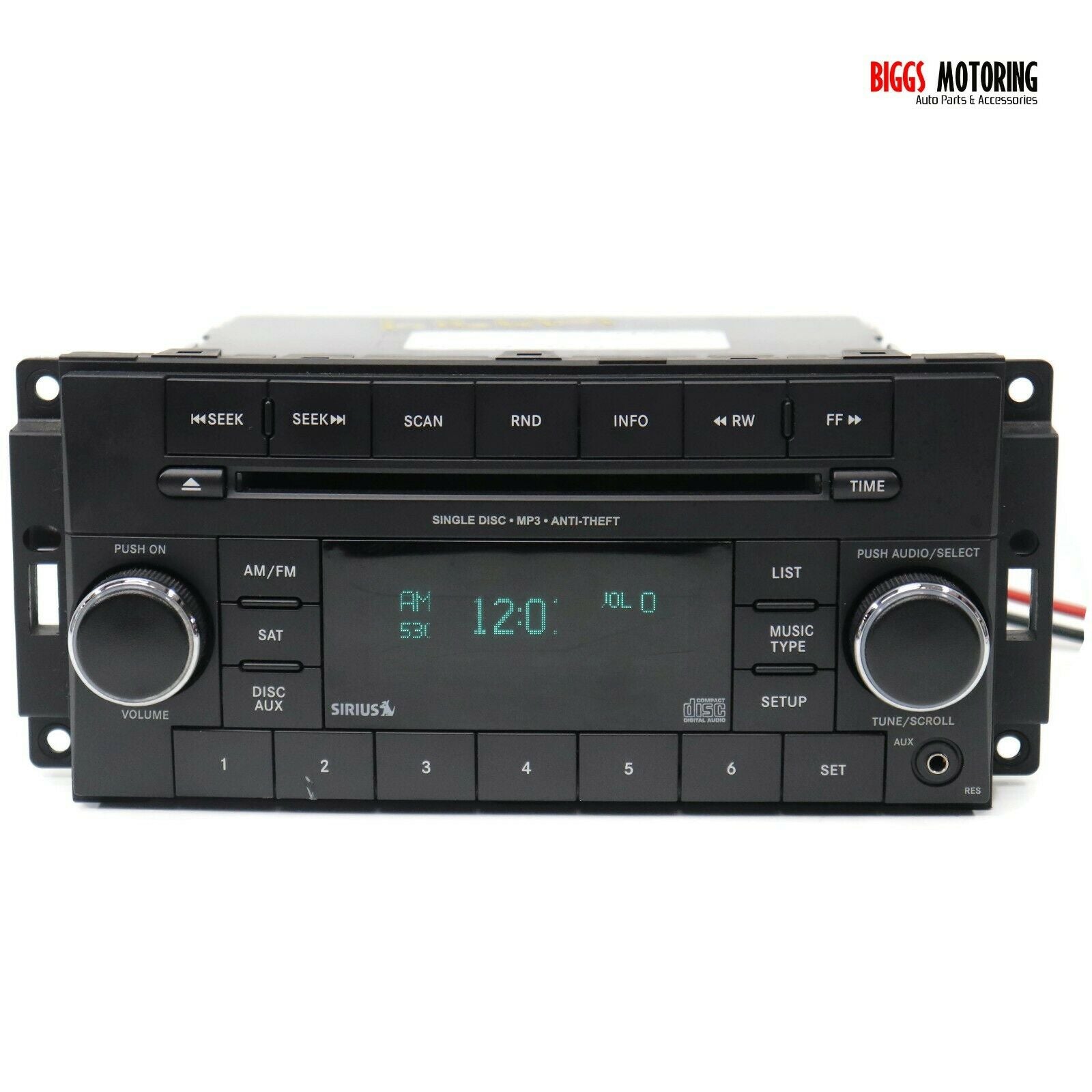 2012-2014 Chrysler Dodge Jeep Res Radio Stereo Mp3 Cd Player P05091164