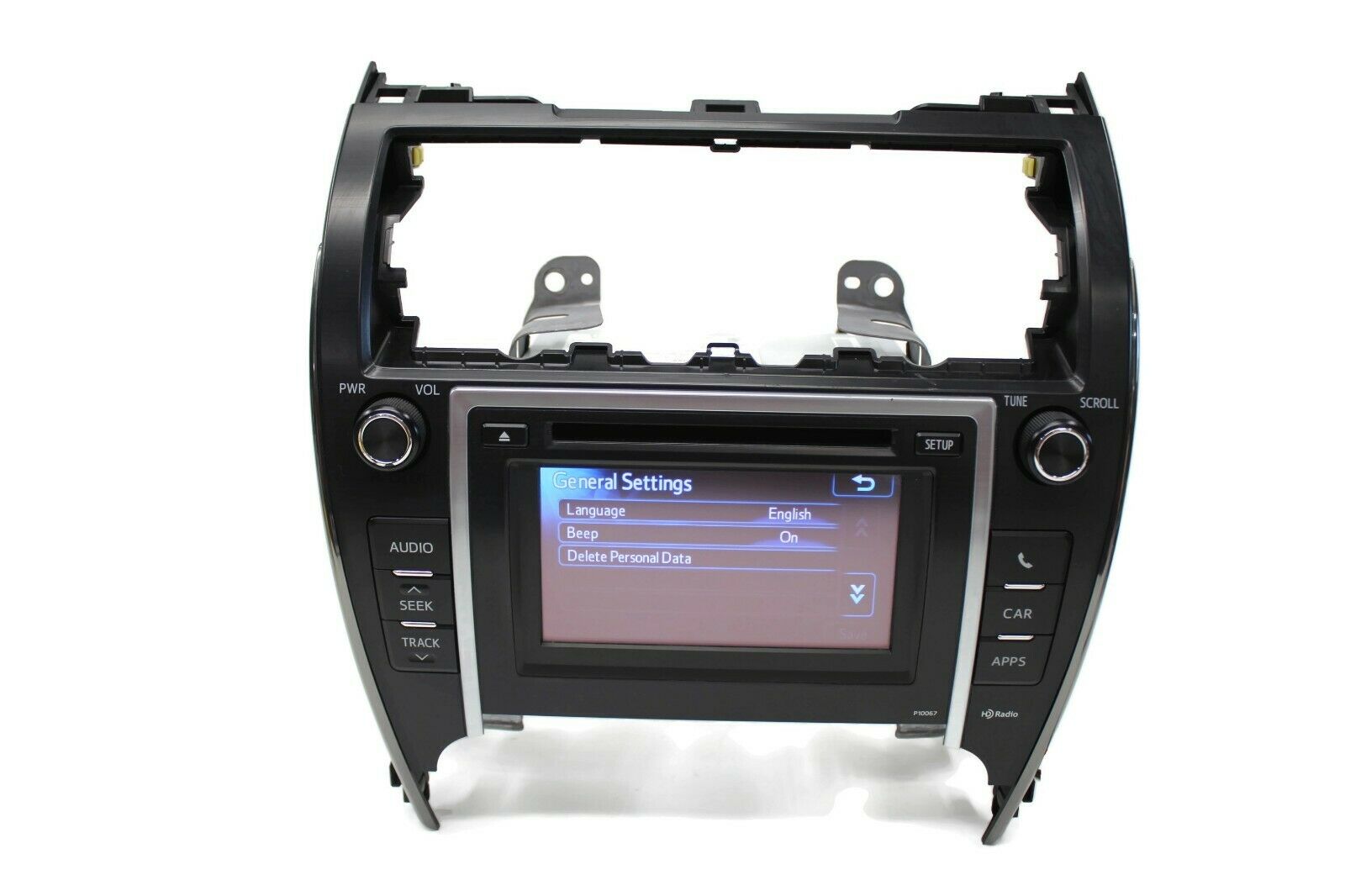 2012-2013 Toyota Camry P10067 Touch Screen Navi Radio Cd Player 86140-