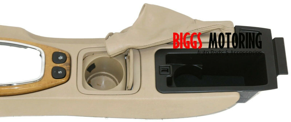 2000-2002 Jaguar S-Type Center Console Storage Cup Holder Top Panel