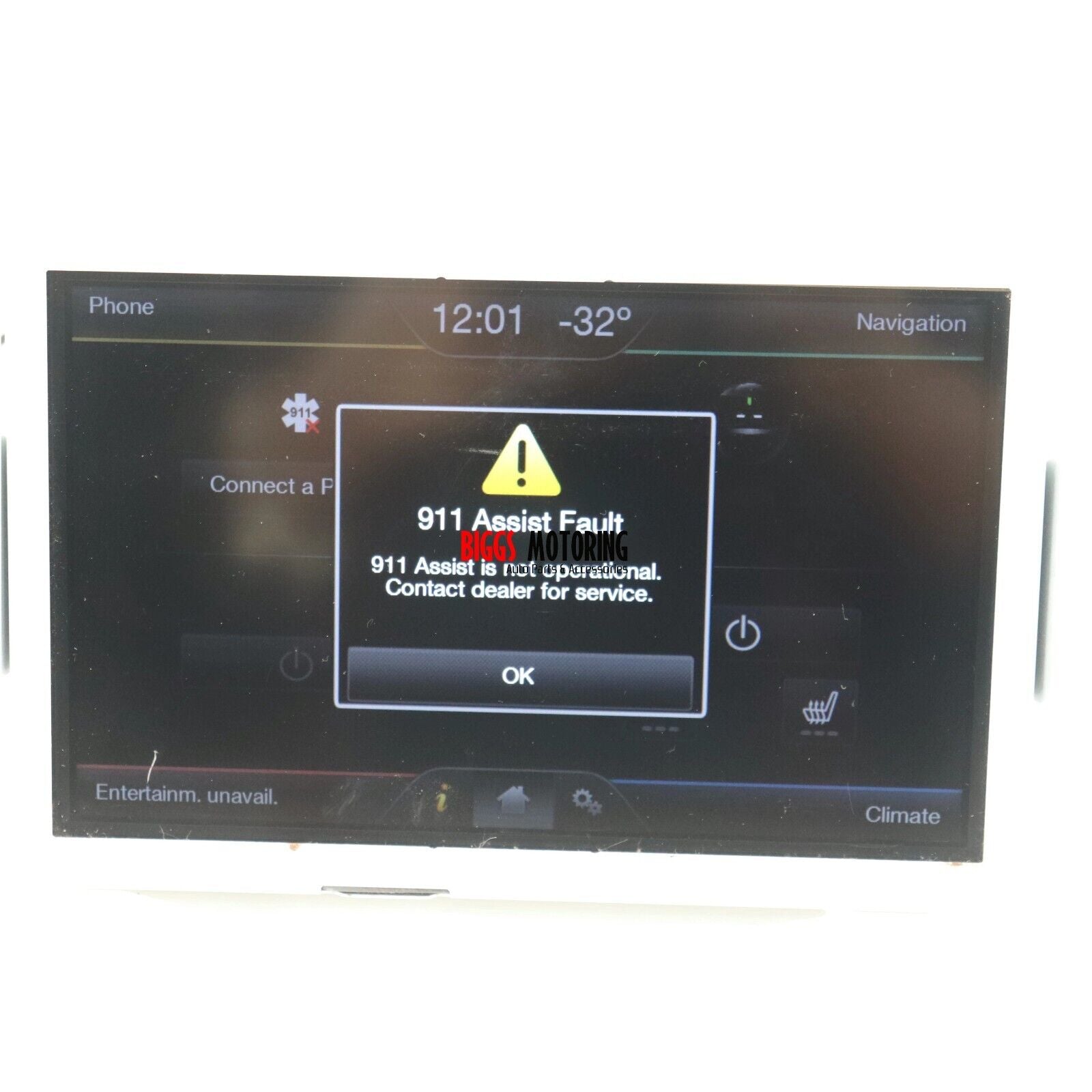 2012-2015 Ford Edge Navi Radio Touch Display Screen W/ APIM Module DT4