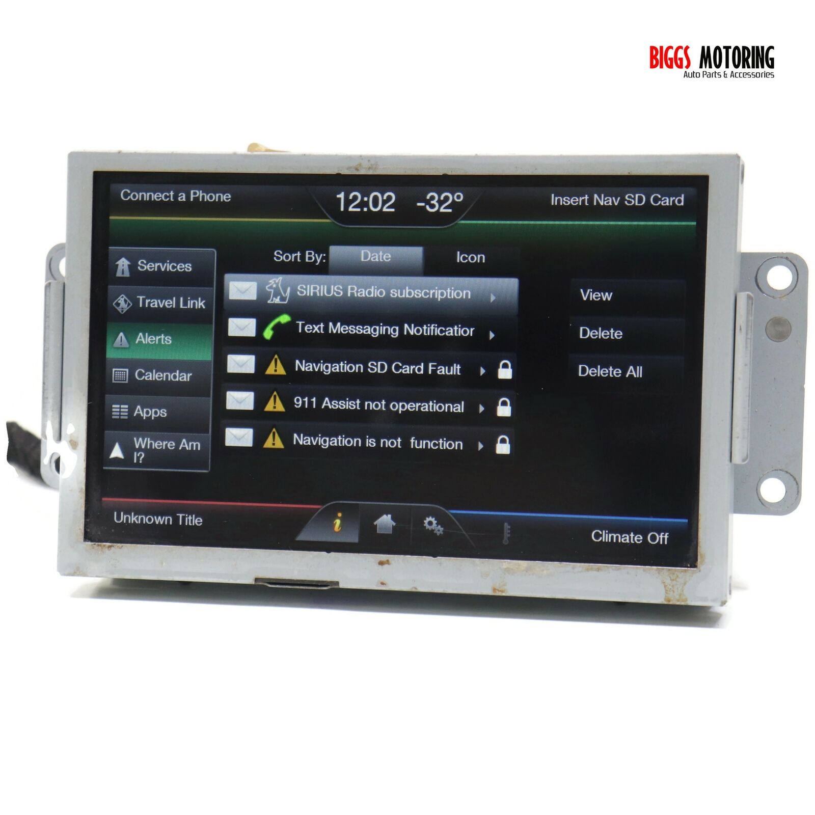 2012-2014 Ford Explorer Display Screen W/ APIM Navi Sync Module BB5T-1