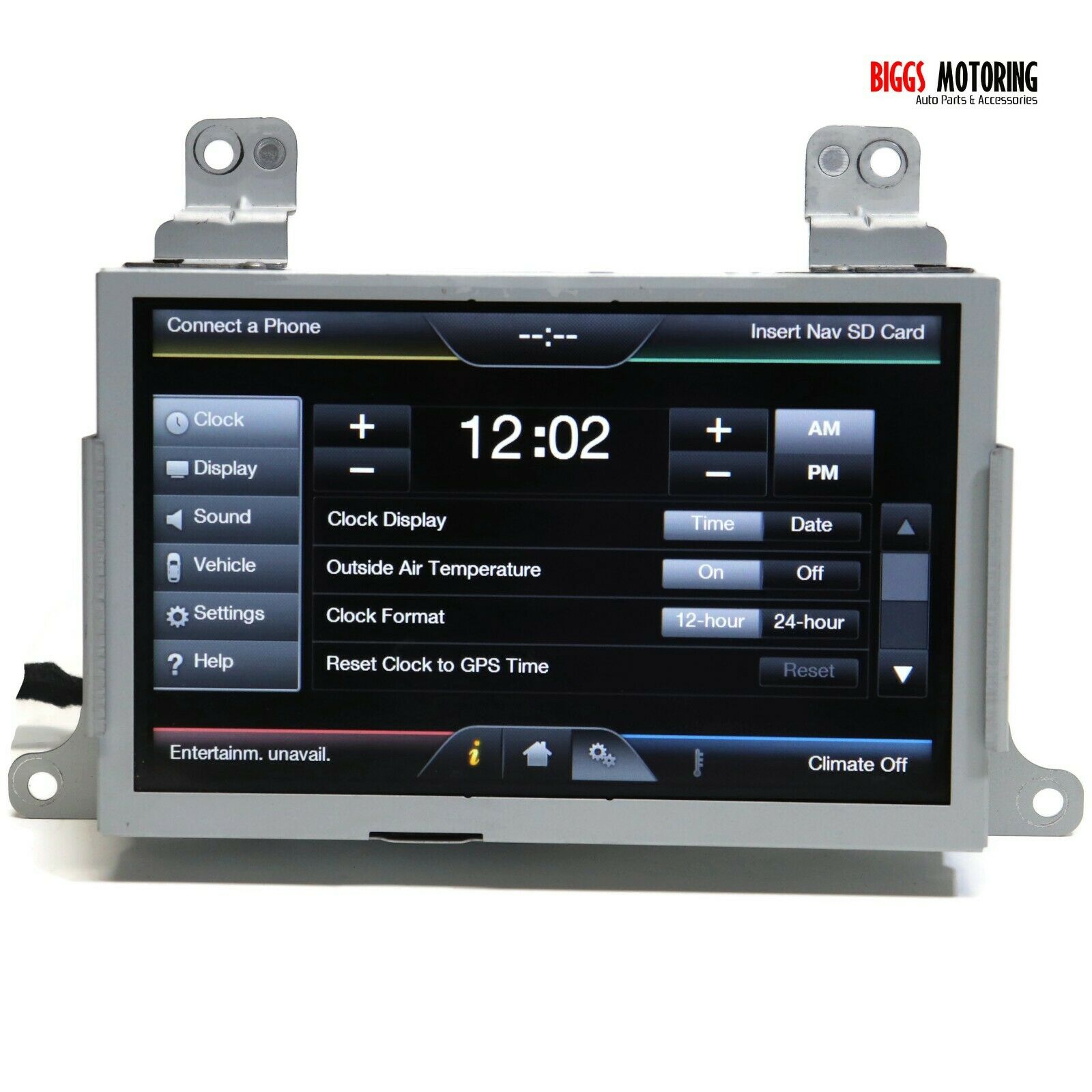 2013-2015 Ford Taurus Nav Display Screen W/ Sync 2 APIM Module DG1T-14