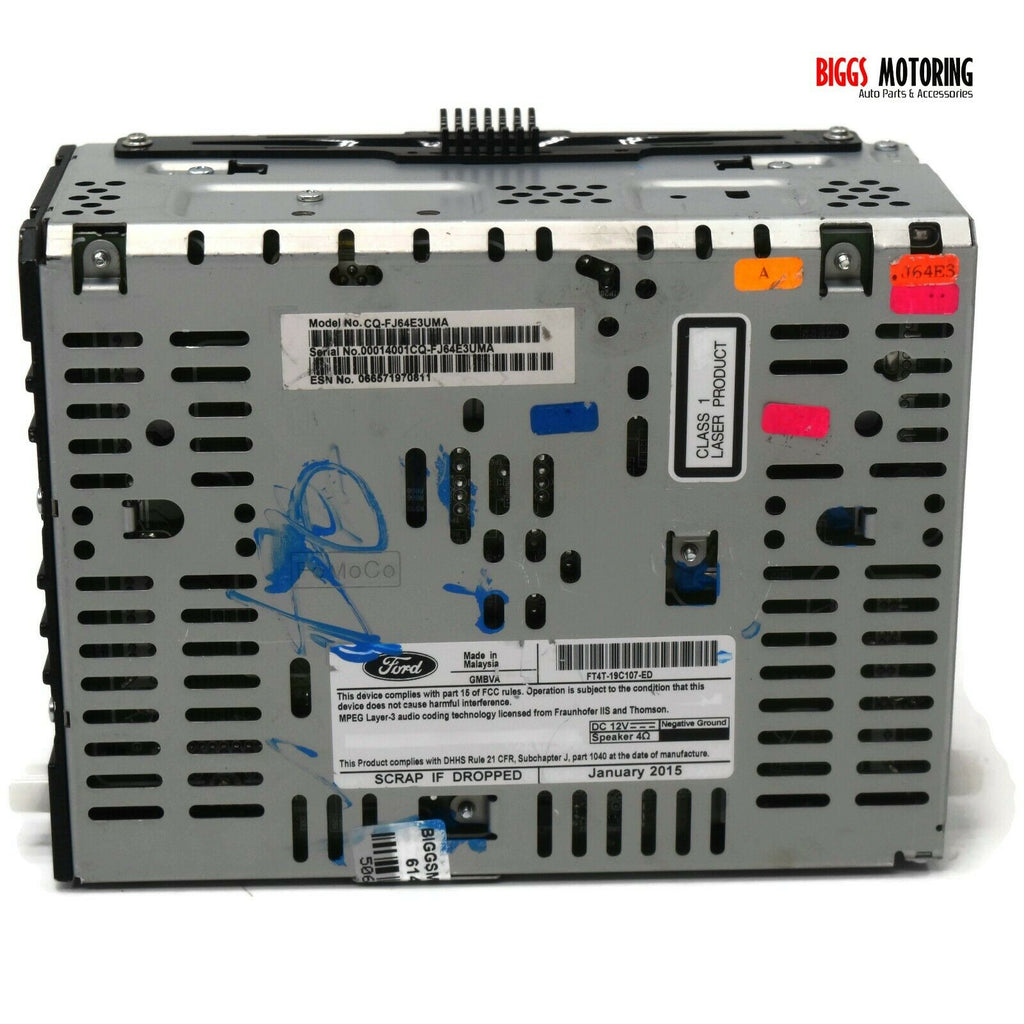 2015-2017 Ford Edge Radio Stereo Cd Mechanism Player FT4T-19C107-ED