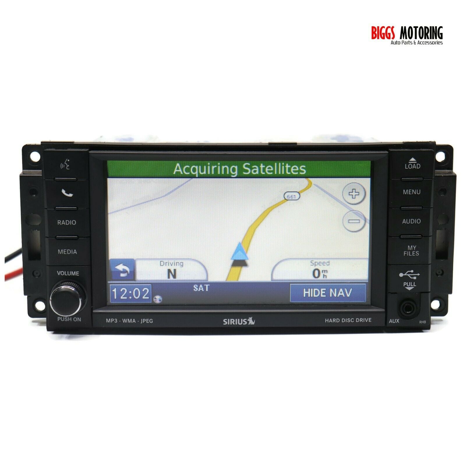 2009-2014 Dodge Chrysler Navigation MyGig RHB High Speed Radio P050648