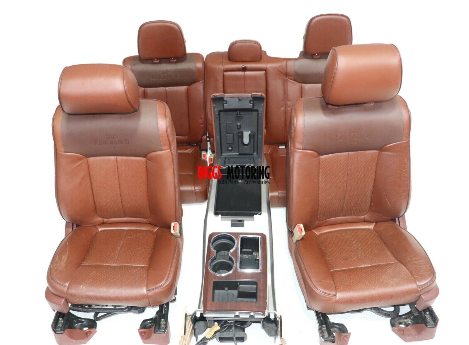2011-2016 Ford F-150 Pickup Complete King Ranch Interior Seats With Co