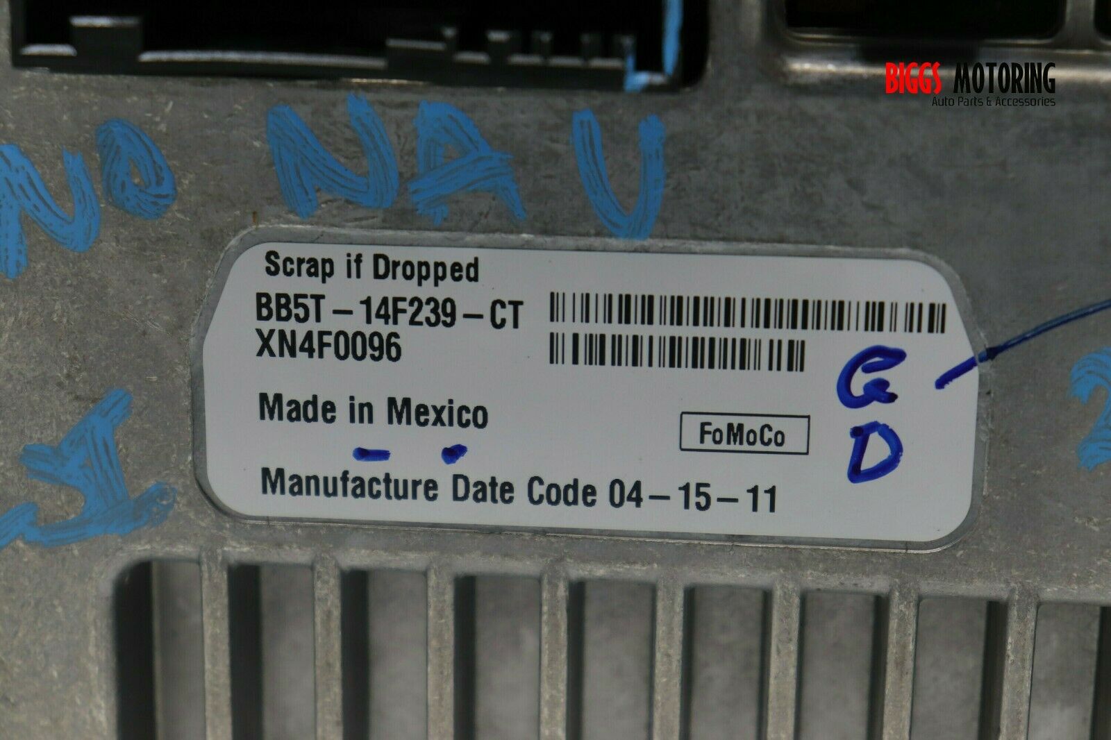 2011-2013 Ford Explorer Radio Display Screen Sync 2 APIM Module BB5T-1