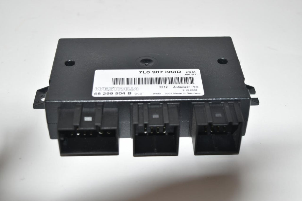 2003-2009 PORSCHE CAYENNE TRAILER HITCH TOW COMPUTER MODULE 7L0 907 38