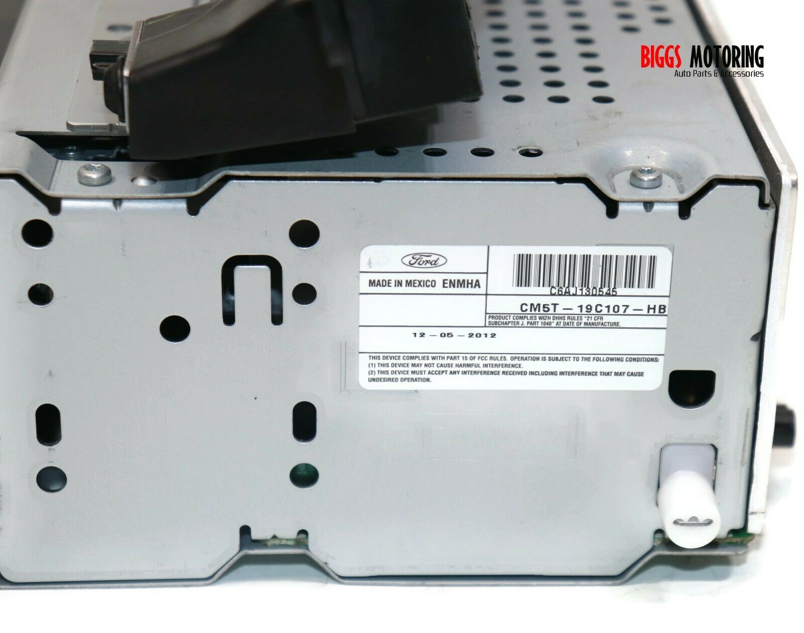 2012-2014 Ford Focus Radio Cd Mechanism Player Display Screen CM5T-19C