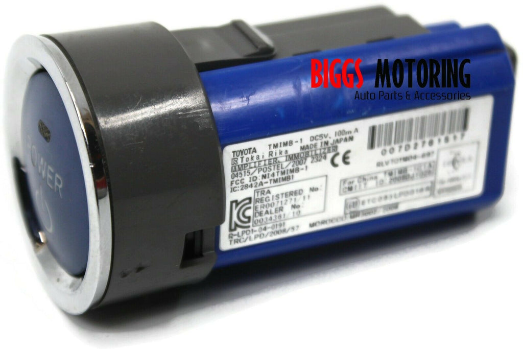 2010-2015 Toyota Prius Engine Start Stop Push Button Ignition Switch T
