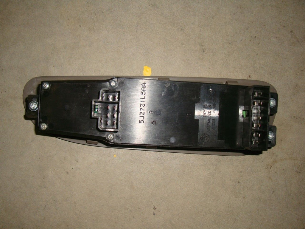 Dodge Ram 03-09 Quad Cab DRVER SIDE Power Window Switch, Mopar TAUPE